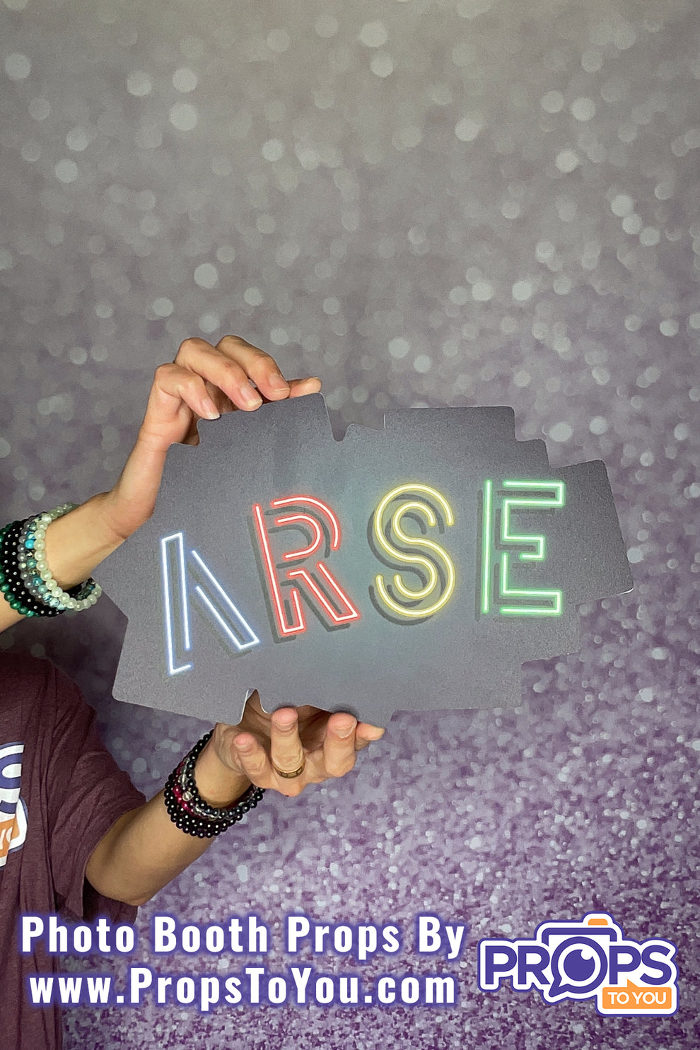 BUNDLE! Rude: British - 5 Double-Sided Photo Booth Props – Props To You ...